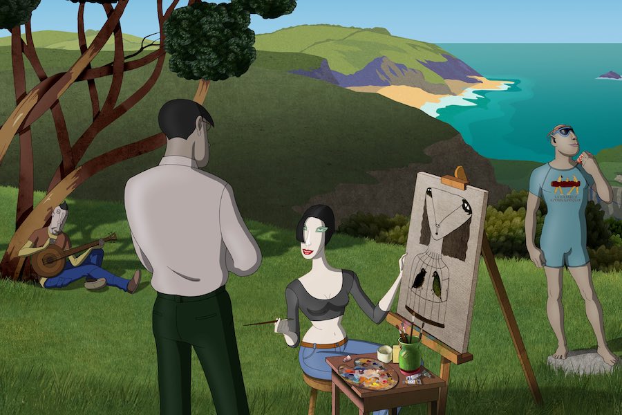 Review: Ruben Brandt, Collector (2018) - FilmiTips.Com